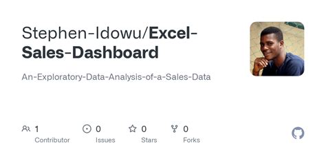 Github Stephen Idowuexcel Sales Dashboard An Exploratory Data