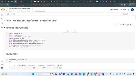 Harish Kumar On Linkedin Task1 Datascience Internship Oasisinfobyte