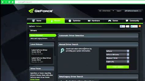 How To Update Nvidia Geforce Driver Online Offline YouTube