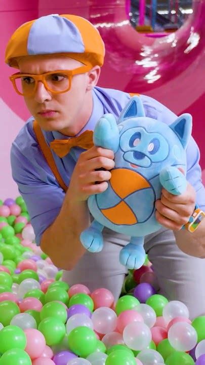 Hide And Seek In A Slide Maze 🫣 Blippi Hideandseek Maze Slide
