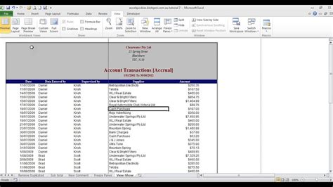 Excel View Show Grid Lines Formula Bar Heading Youtube