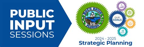 Public Input Sessions Strategic Planning