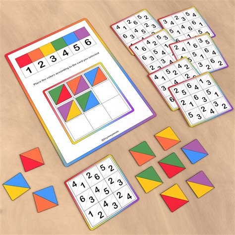 Number Color Coding Activity Printable Fun For Fine Motor Skills