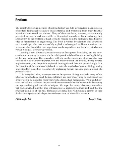 Pdf Computational Modeling Of Biochemical Networks Using Copasi