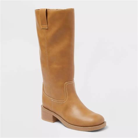Universal Thread Womens Mai Mid Calf Boots Tan 9 Nwt Ebay