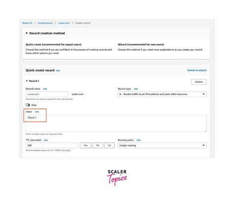aws route 53 scaler topics