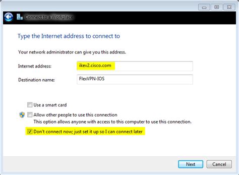 Ikev2 With Windows 7 Ikev2 Agile Vpn Client And Certificate
