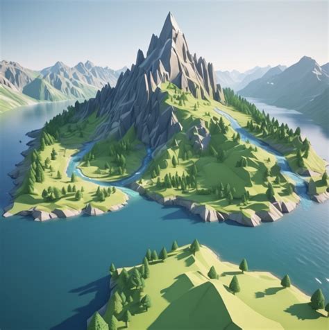 PAID Low Poly Environments For A Unity Game Polycount