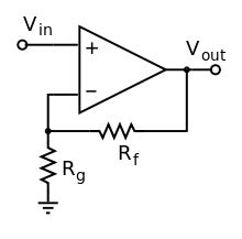 Buffer And Non Inverting Opamp Amplifier