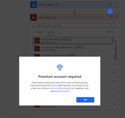 Getting Credentials For Microsoft Power Automate Adobe Acrobat Services