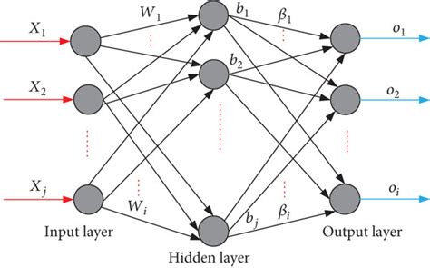structure of a single hidden layer feedforward neural network slfn