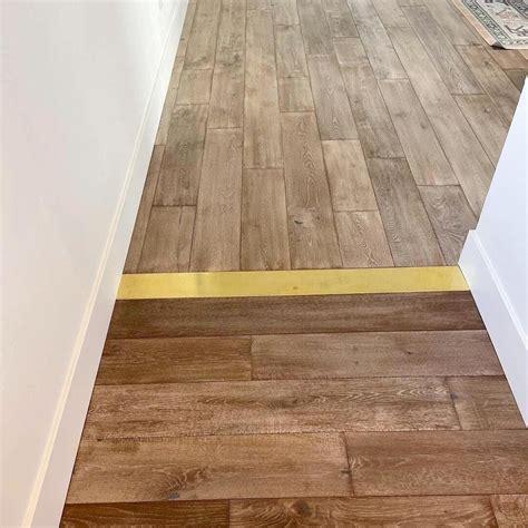 Solid Brass Floor Threshold 14 Gauge 063 Finished Edges