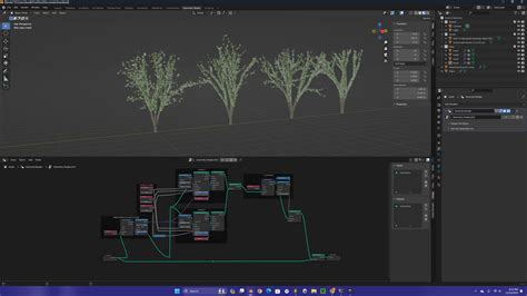 generated a bunch of instances using geo nodes but they re causing a