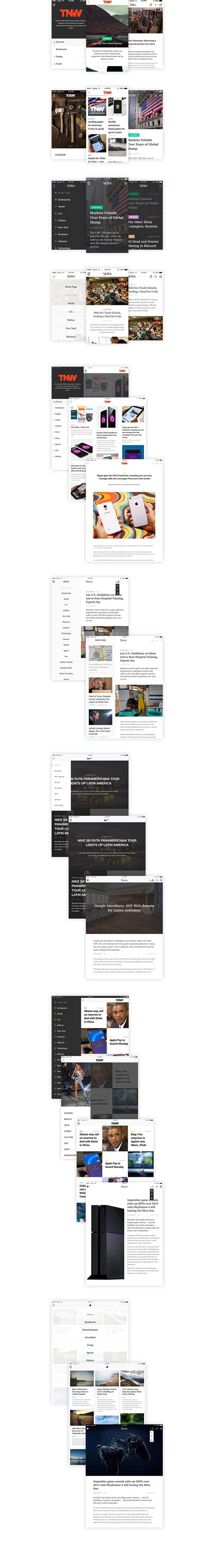 RSS APP On Behance