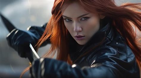 Premium Photo Female Assassin Style Warrior Ai Generated Image