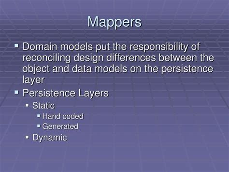 Ppt Object Relational Mapping Powerpoint Presentation Free Download