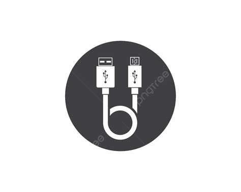 Usb Icon Vector Illustration Illustration Icon Memory Vector Illustration Icon Memory Png And