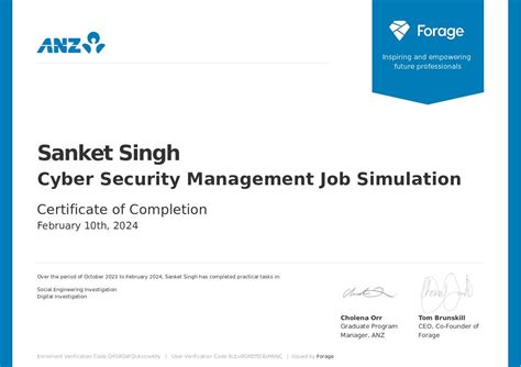 Sanket Singh On Linkedin Cybersecurity Anzaustralia Simulation