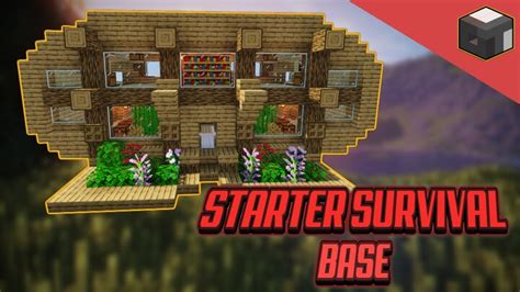 Easy Minecraft Starter House Tutorial How To Build In Minecraft 82