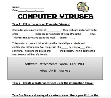 Computer Science Worksheets