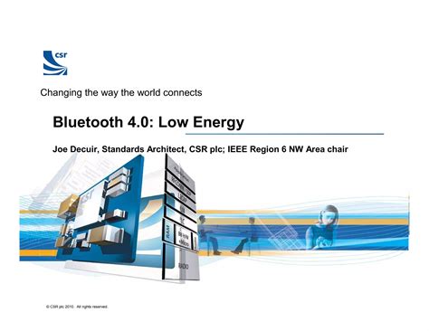 Bluetooth 4 0 Specification Ppt