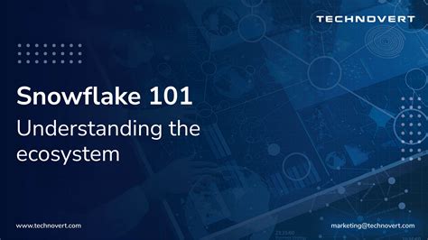 snowflake 101 understanding the ecosystem
