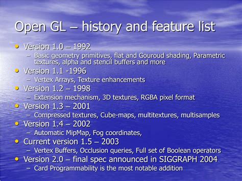 PPT What Is OpenGL PowerPoint Presentation Free Download ID