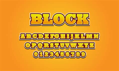 Editable Text Effect Block Title Style 2988493 Vector Art At Vecteezy