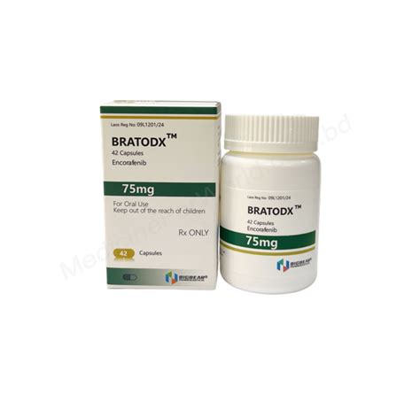 Encorafenib Bratodx 75mg Rx Medicine For World