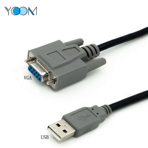 High Quality Female VGA To USB Cable China VGA To USB And USB Cable