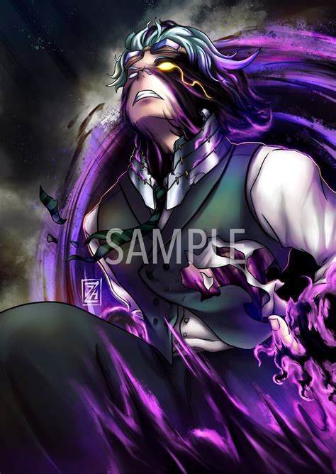 MHA Fanart Print Kurogiri Oboro Shirakumo My Hero Etsy
