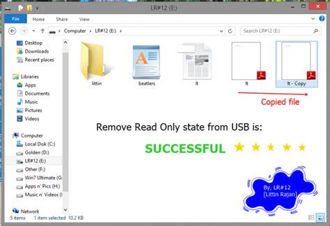 Cómo Eliminar El Atributo Solo Lectura De Una Unidad Usb