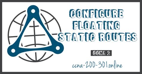 Configure Floating Static Routes CCNA