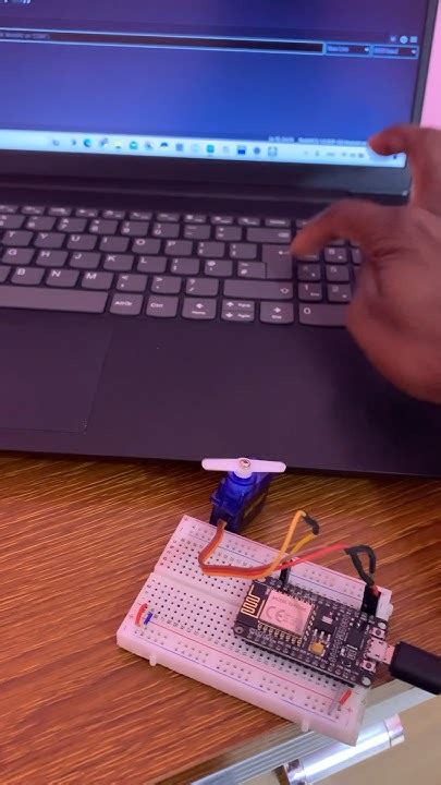 Esp8266 Servo Motor Control Using Serial Monitor Arduino Ide Shorts