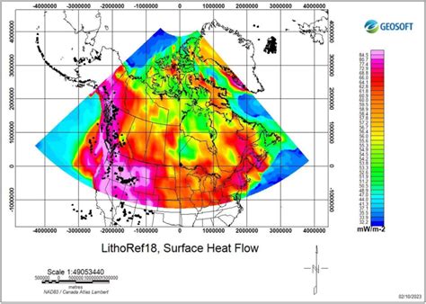 Measured Surface Heat Flow Compilation Fuchs Et Al 2021 Black Dots