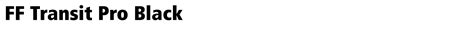 Ff Transit Font Webfont And Desktop Myfonts