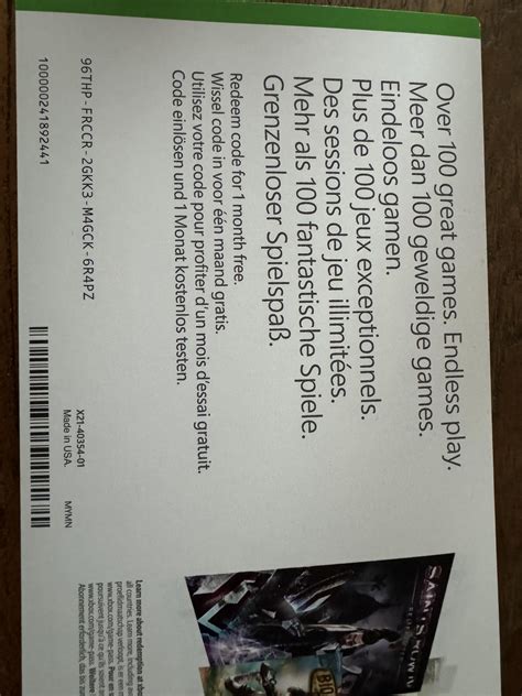 Gamepass Live Codes Rxbox