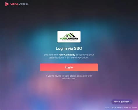 How To Set Up Single Sign On SSO Vocal Video Help Center