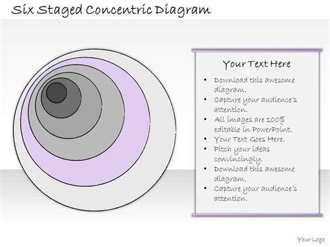 Business Ppt Diagram Six Staged Concentric Diagram Powerpoint Templates Templates