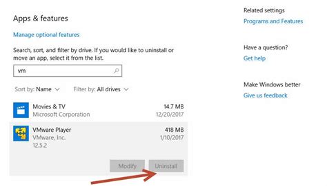 How To Uninstall Vmware Workstation Player 12 In Windows 10 Never Too