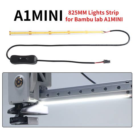 For Bambu Lab A1 A1 Mini Led Light Strip Ra95 Fill Light 24v Led Fysetc