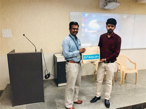 Santhosh M On Linkedin I Was Invited For A Guest Lecture At My College