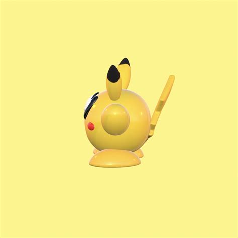 Free 3d File Kirby Pikachu 🐉 ・3d Printable Model To Download・cults