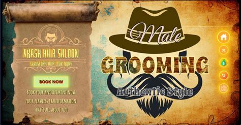 Webdesign Uiux Reactjs Barbershop Creativedesign Linkedinproject Kunal Kanade