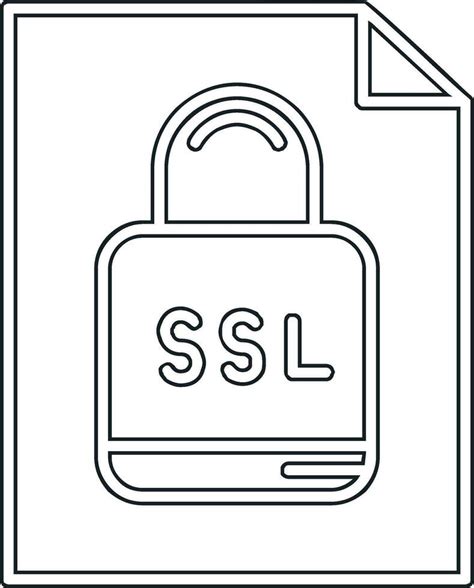 Ssl Vector Icon 36818892 Vector Art At Vecteezy