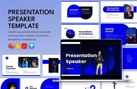 Free Speaker Presentation Templates To Customize Online