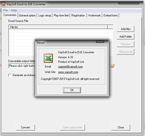 Vaysoft Excel To Exe Converter Crack Request Crack Private Crack