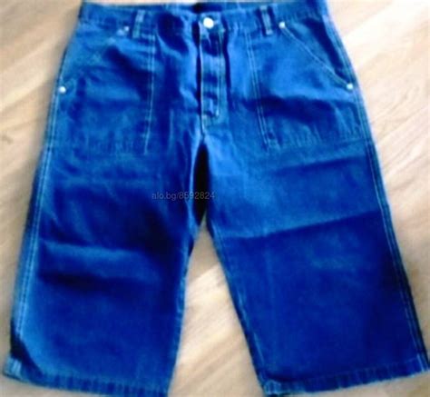 Мъжки къси дънкови панталони Cross L Къс панталон Мъжко Син Облекло