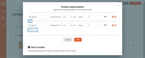 Cookie Targeting Optimonk Help Center