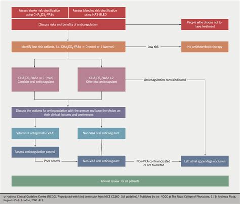 The New Nice Af Guideline And Noacs A Response The British Journal